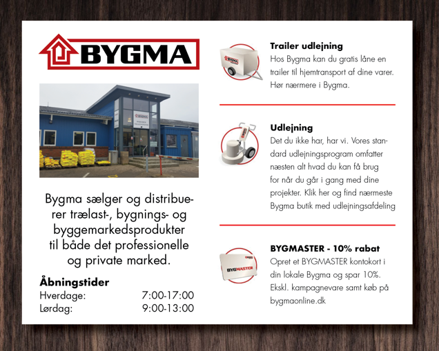 Bygma 4330 Hvalsø - Byggemarked og Trælast